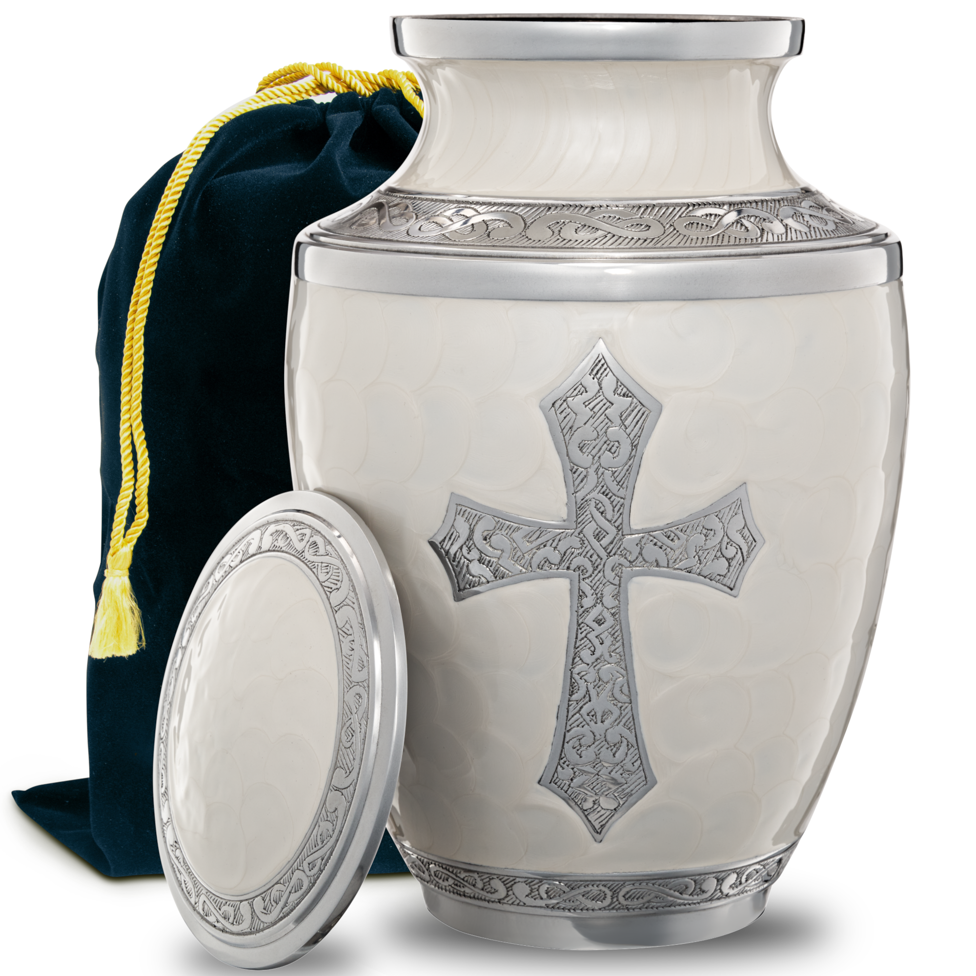 Religious Urns with Cross – Christian Cremation Urns | Olivia Memorial ...